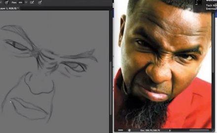 Watch: Tech N9ne Drawing In High-Speed [Video]