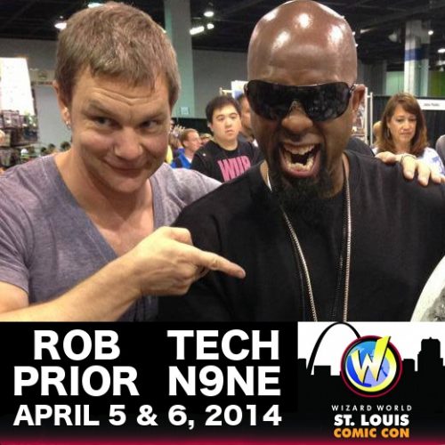 Tech N9ne To Appear With Rob Prior At Wizard World Comic Con In St ...