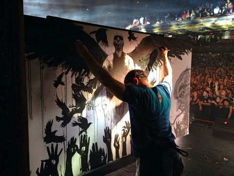 WATCH: Rob Prior To Do Live Paintings For Two Shows During Independent ...