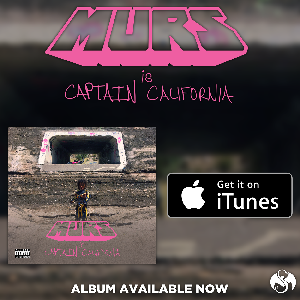 Murs- Captain California – NOW AVAILABLE on iTunes!
