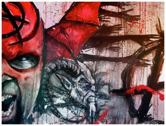 Tech N9ne x Rob Prior – Evil Side – Limited Art Print on Sale Now!