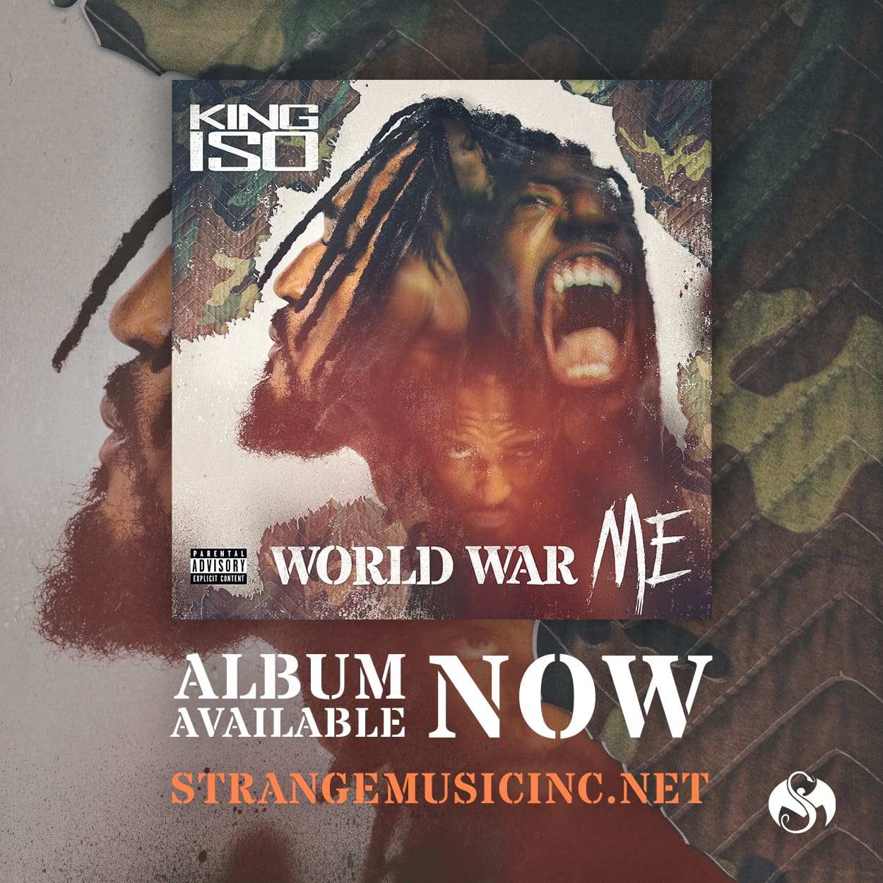 KING ISO – WORLD WAR ME – AVAILABLE NOW!